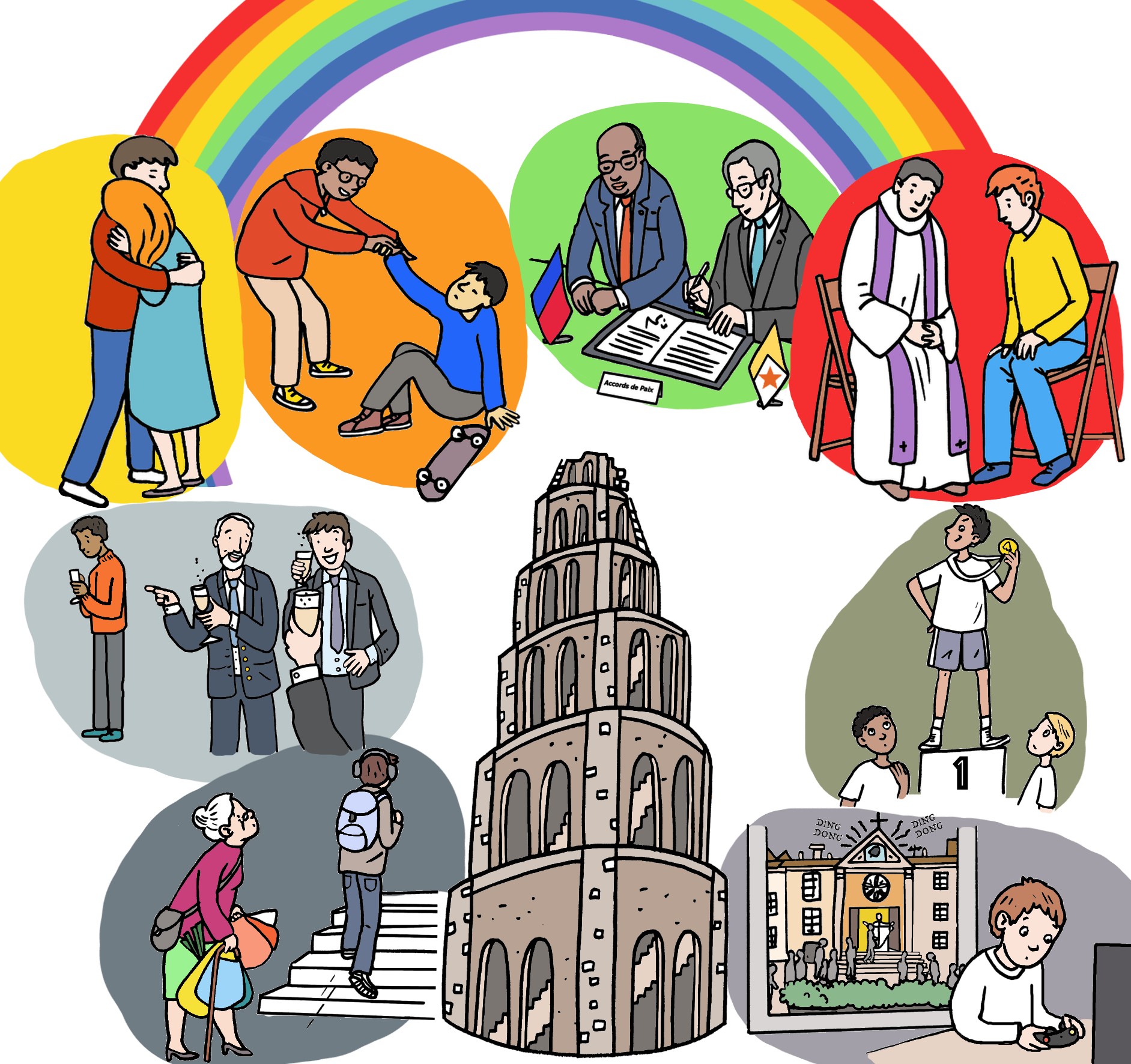 Babel, la dispersion de l'humanité - Catéchisme Emmanuel